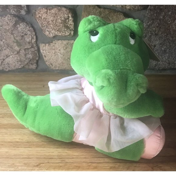 Dakin | Toys | Vintage Dakin Swamp Lake Ballerina Alligator Plush 987 ...